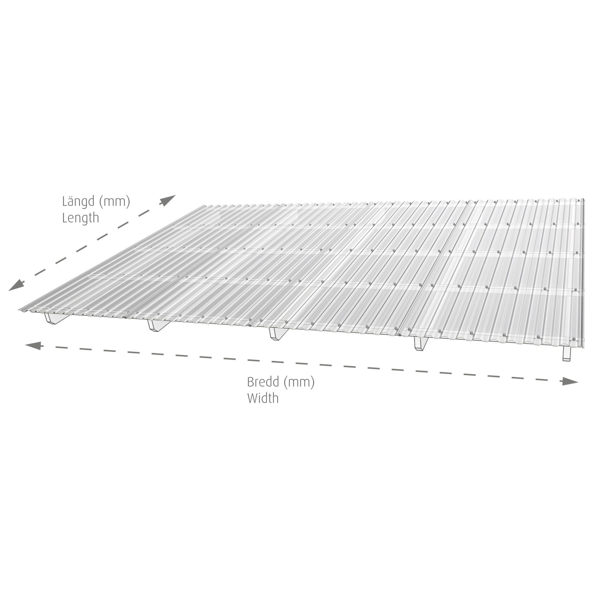 Plasttak Supreme "Gangbar" - Plastexperten.no